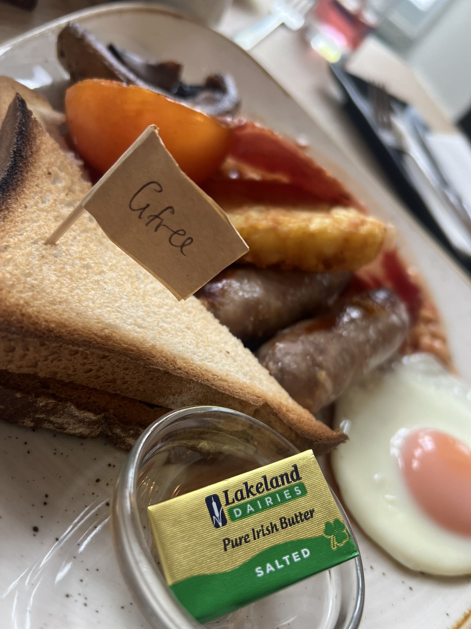 Gluten-Free Breakfast at Eat On The Green - Devon Dad Adventures